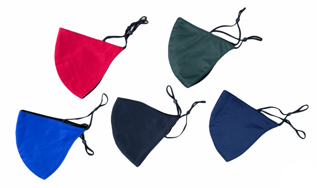 fabric mask colours triangle mask shape (1) | جنات اسيا